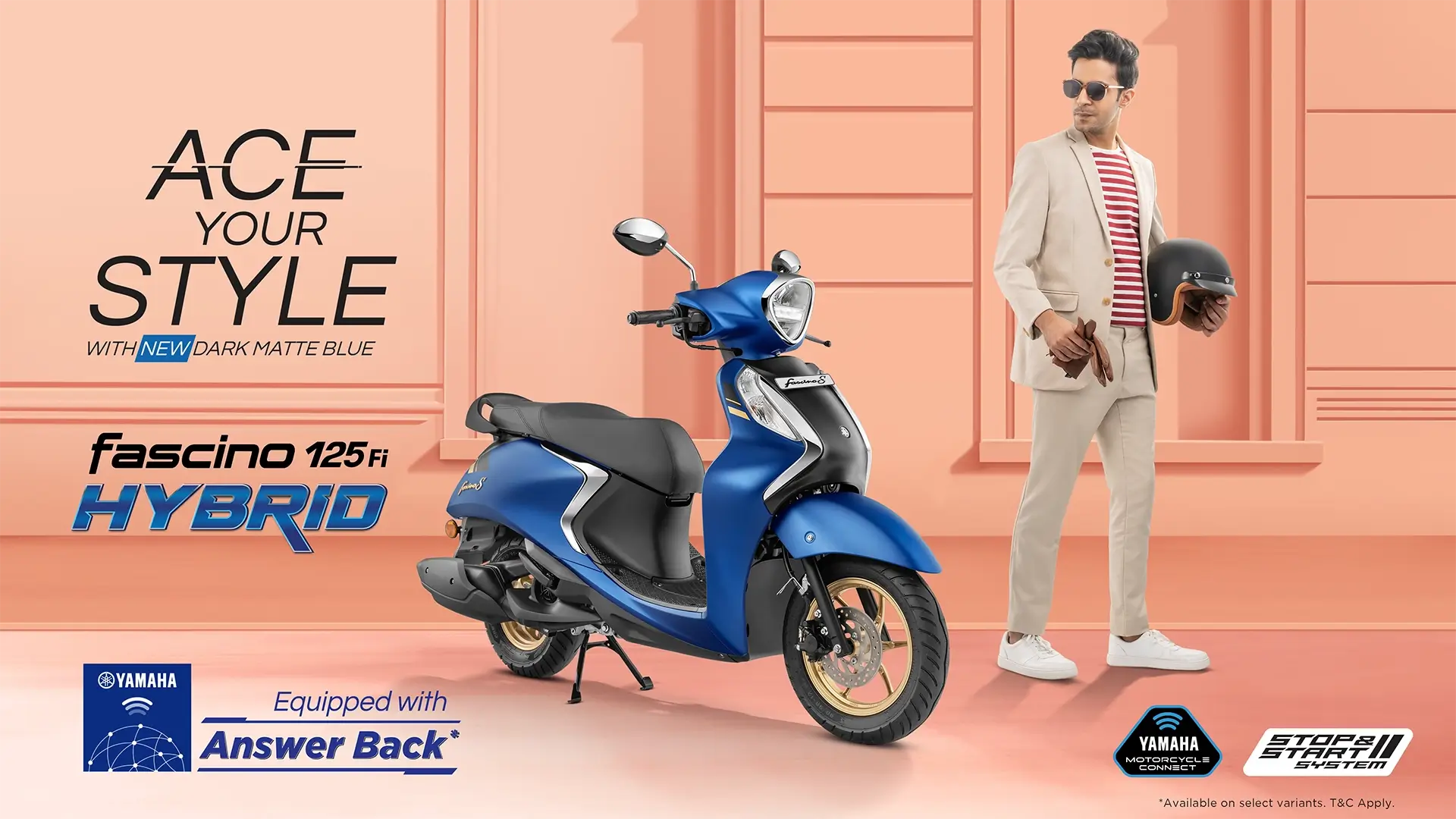 Fascino 125 Hybrid Price, Specs, Features & Images - Oxena Motors