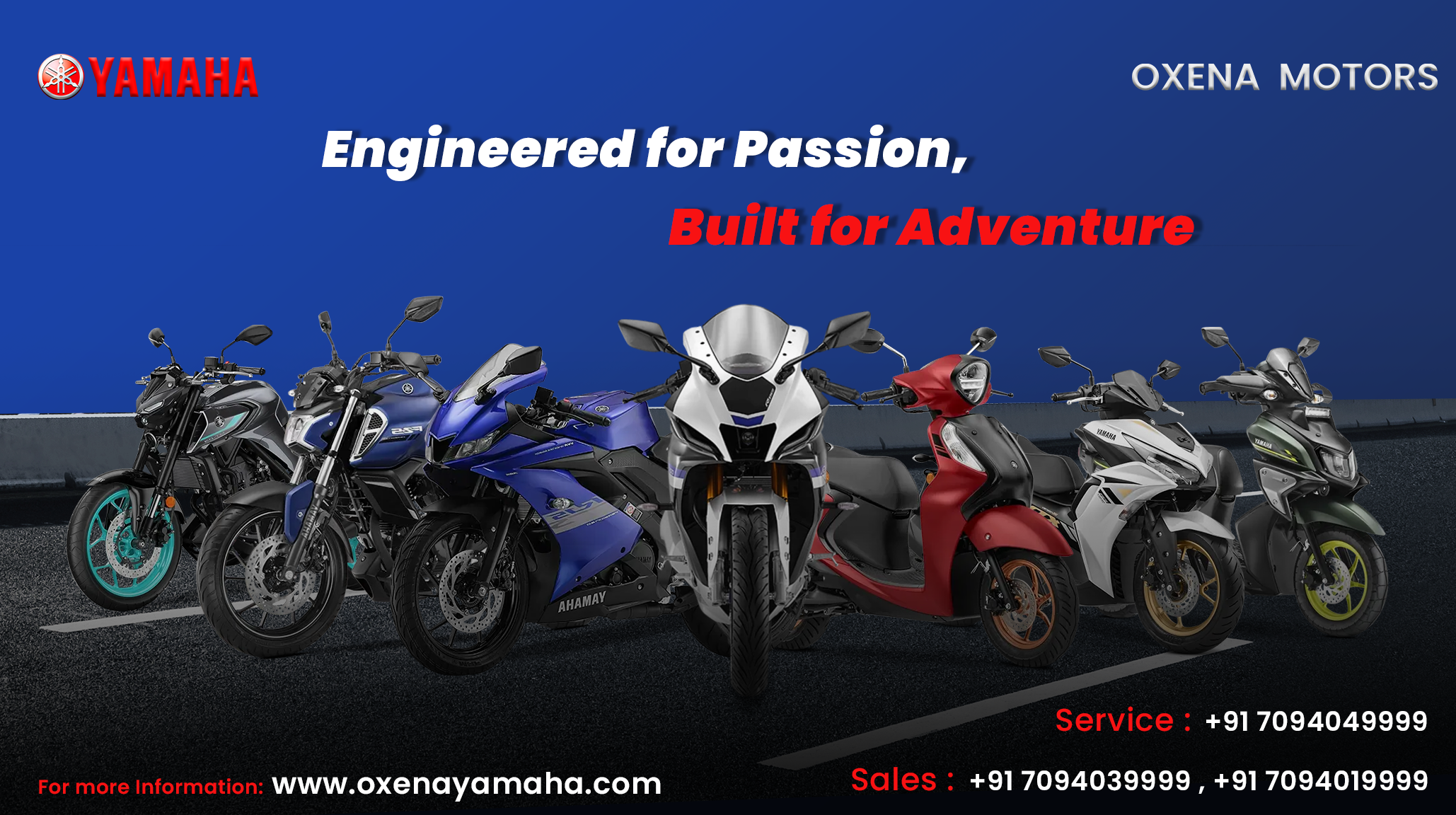 Contact Oxena Yamaha | Get in Touch for Sales & Service Support